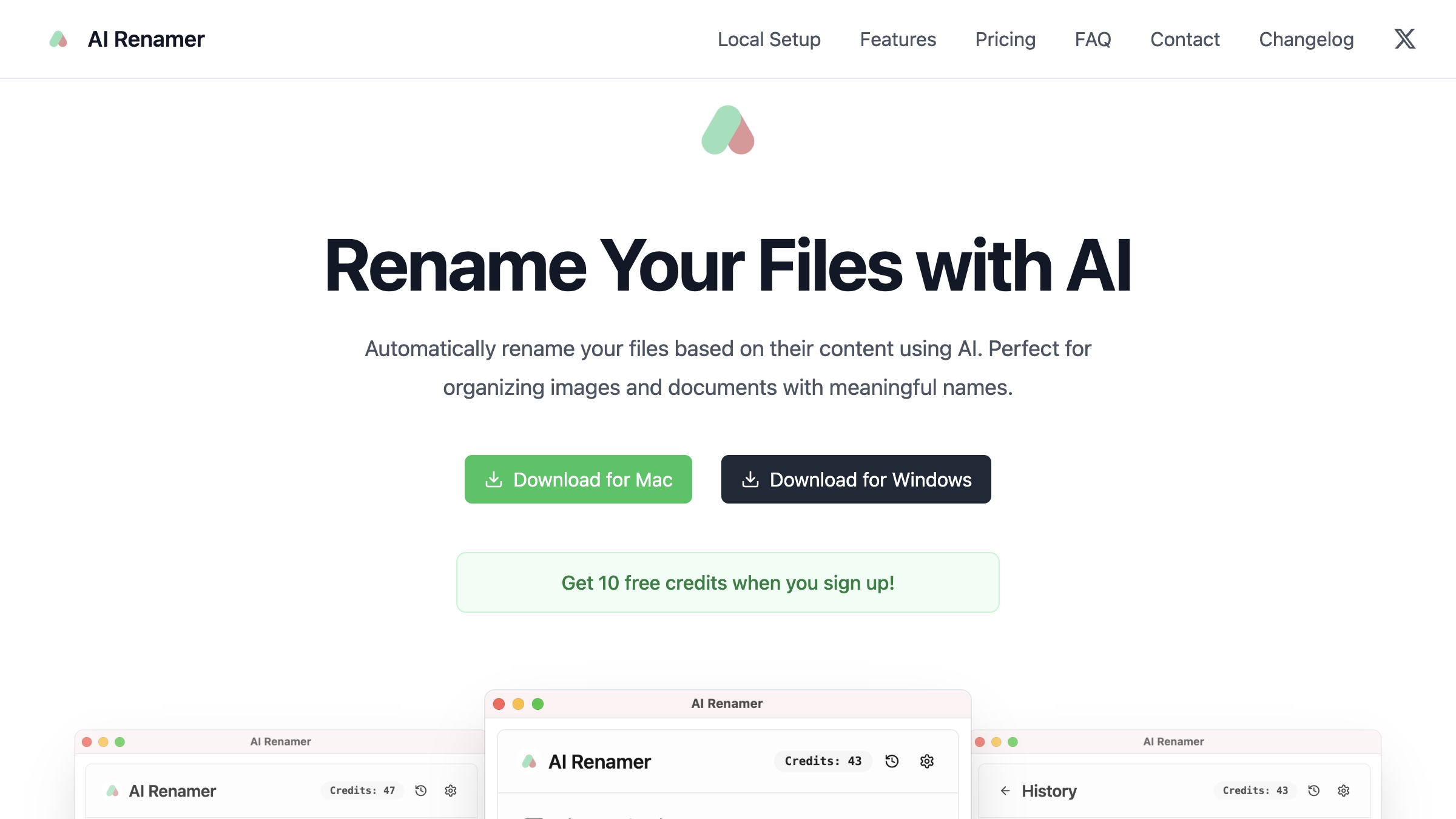 AI Renamer – Rename Your Files with AI | What Launched Today