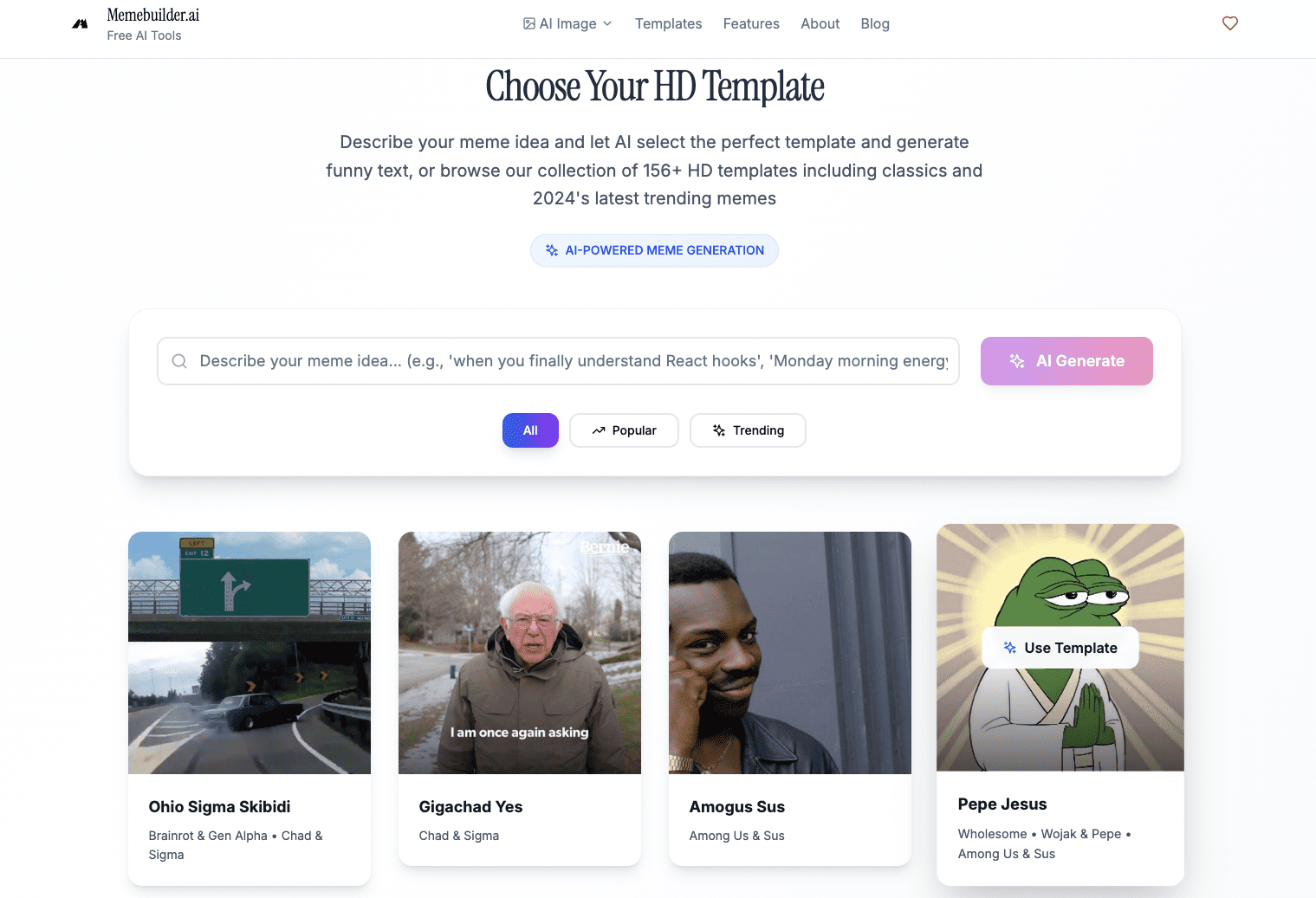 Meme Builder AI – Free Meme Generator - Online Meme Maker & Creator ...