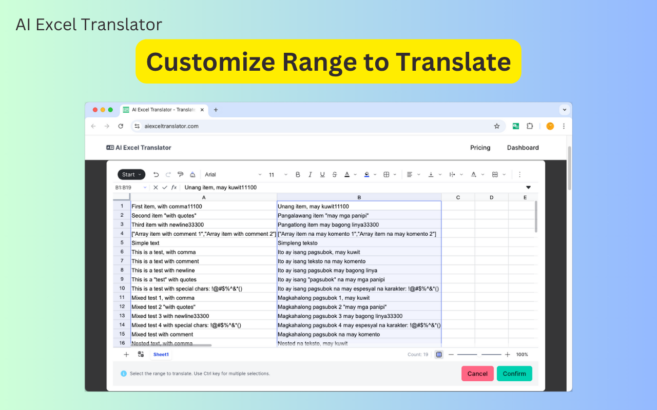 AI Excel Translator – Fast, Accurate, Multilingual Spreadsheet ...
